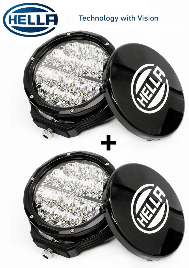 Hella LED 7” Spotlights - 4x4 Accessories